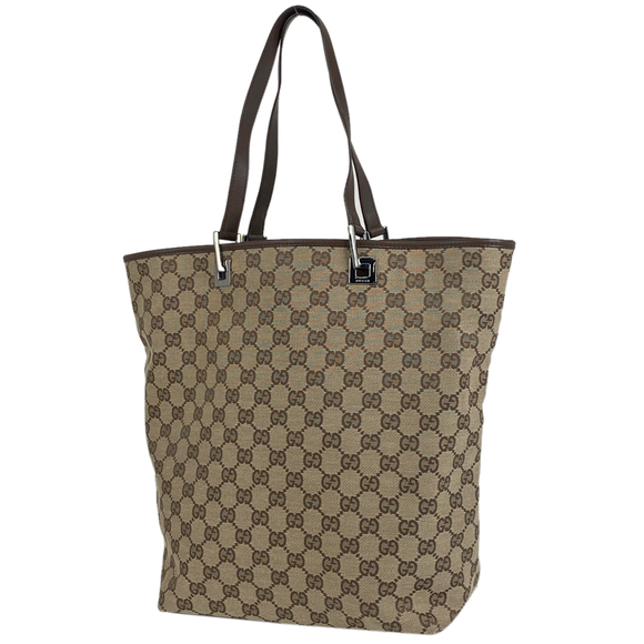 Gucci | Bags | Gucci Gg Pattern Tote Bag Gg Canvas Brown | Poshmark